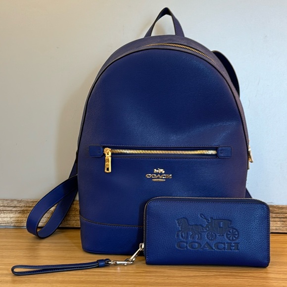 Coach | Bags | Coach Backpack With Matching Wallet | Poshmark
